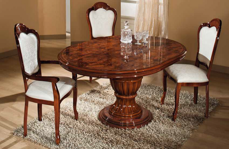 Table ronde avec rallonge elizabeth - Armonia Armonia